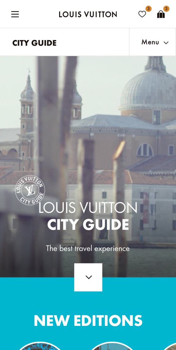 Louis Vuitton City Guide - art direction + design - Emmanuel Roy